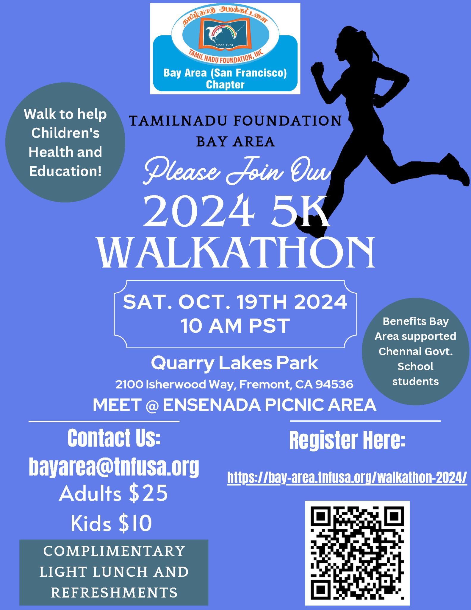 TNF Bay Area 5K Walkathon 2024 - TNF USA - San Francisco Chapter